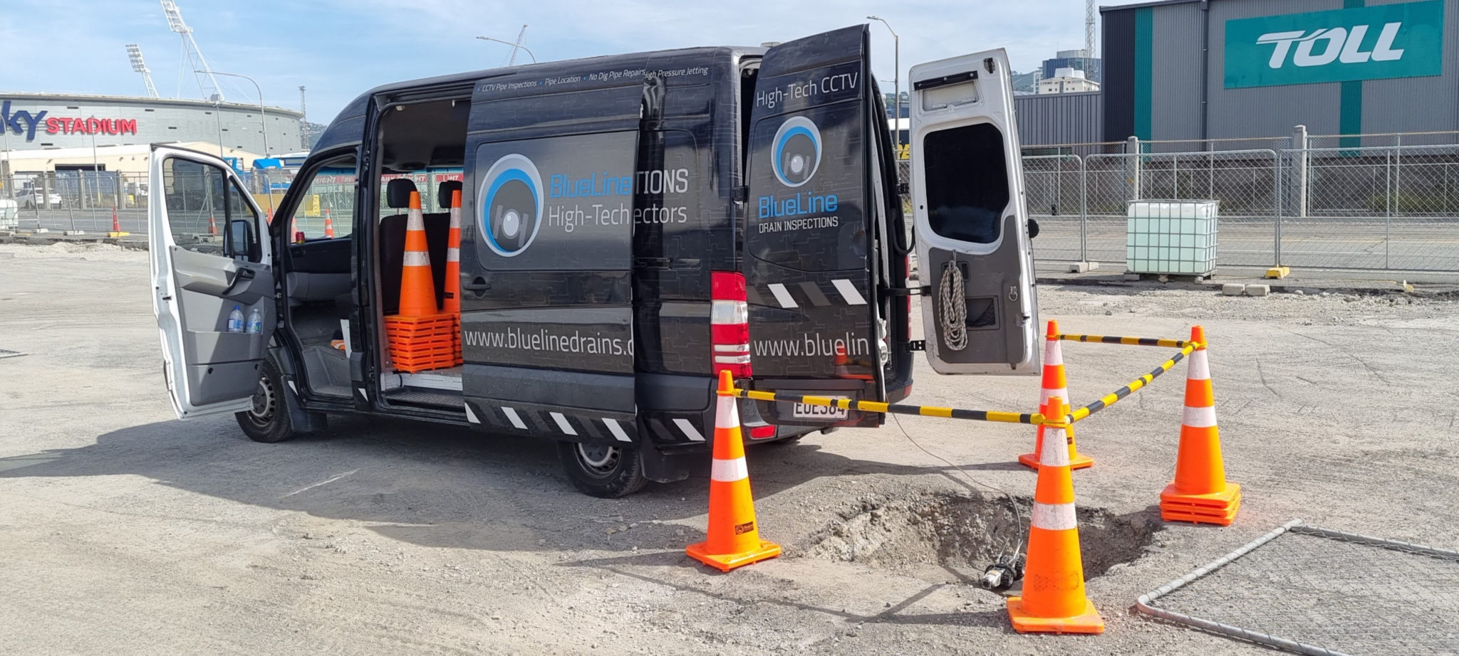 CCTV Inspections - BlueLine Drains